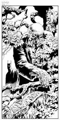 Kevin Nowlan: Batman and Solomon Grundy: Wrightson pencils, Nowlan inks