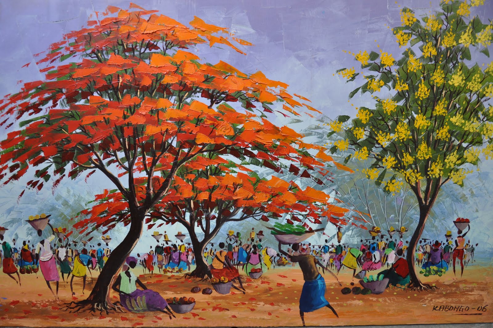 iolanda andrade: Kabongo's paintings