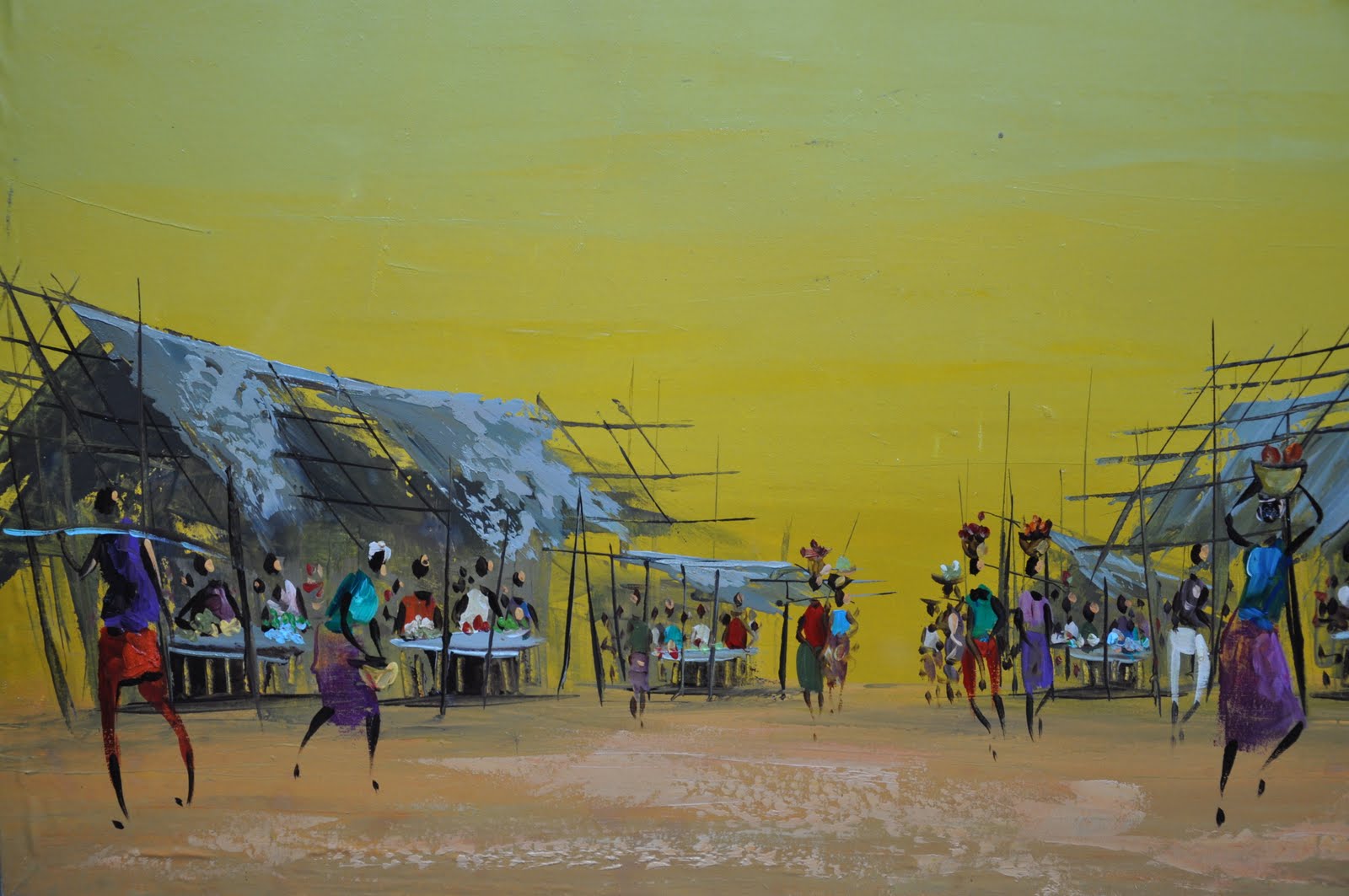 iolanda andrade: Kabongo's intoxicating paintings ...