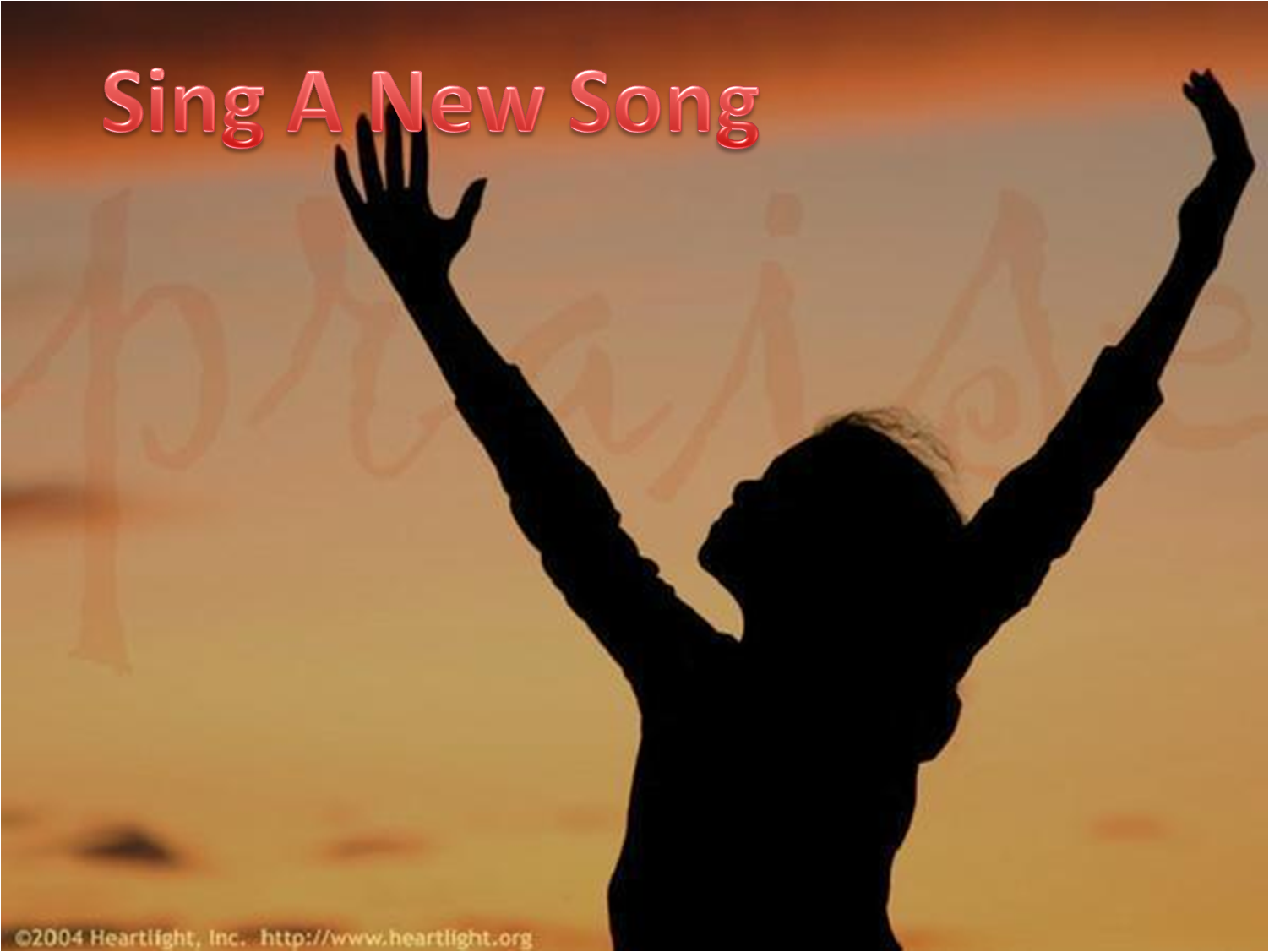 HOW IN THE WORLD!!: Psalm 40: Sing A New Song