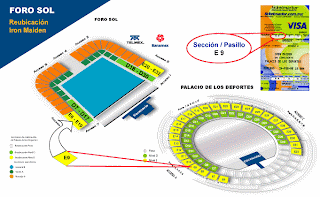 Iron Maiden México: REUBICACIÓN FORO SOL