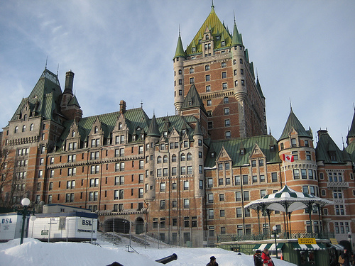Quebec a la Vista: Le Château Frontenac, un castillo en Quebec