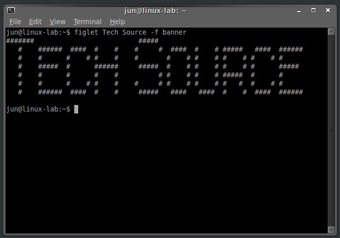 Create Cool ASCII Text Banners from the Linux Terminal | Tech Source Create Cool ASCII Text Banners from the Linux Terminal | Tech Source