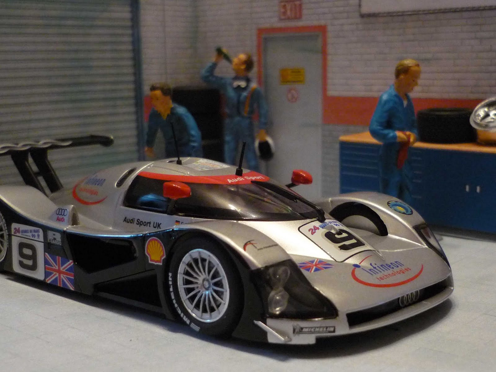 Slot Car Racing Argentina: AUDI R8R, R8C y R8: BONUS TRACK