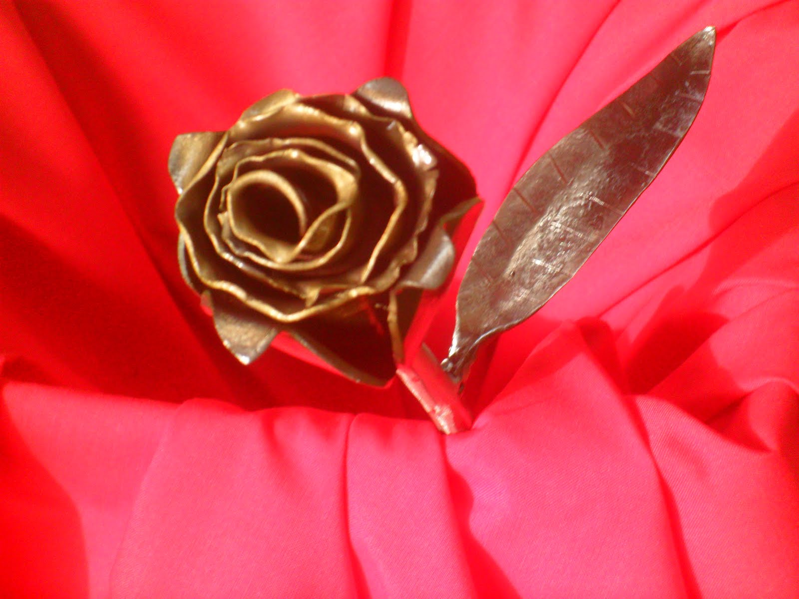 La Forge Malvesienne: rose en fer forgé