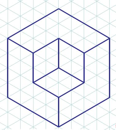 Las Feminas en el Arte: Proyecciones Isométricas