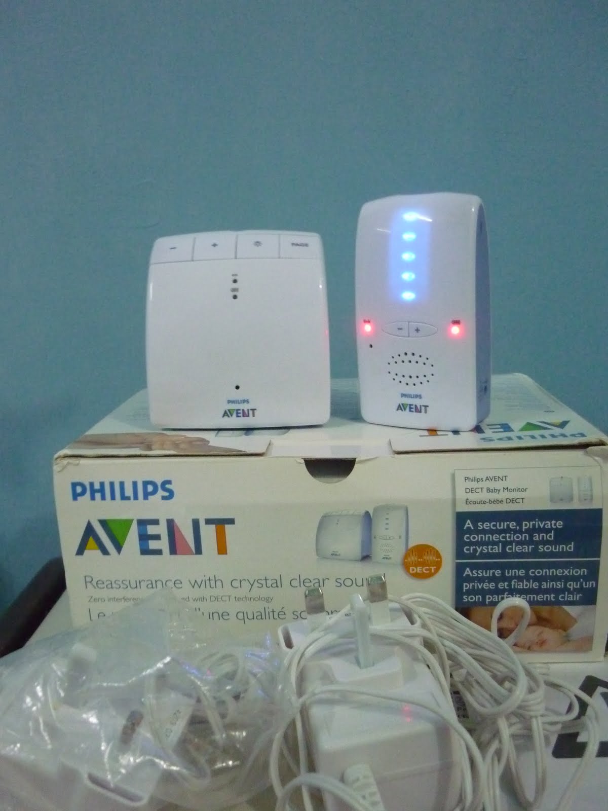 My Precious Pe'Pe': Pre-loved Philips AVENT SCD510 DECT Baby Monitor
