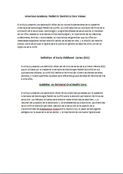 Freshman: Bibliografía anotada en formato APA