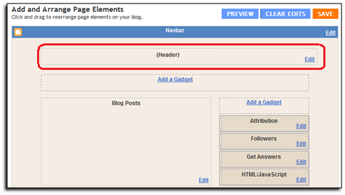 How to Split Header in Two Columns to Get 2 "Add a Gadget" Sections ...