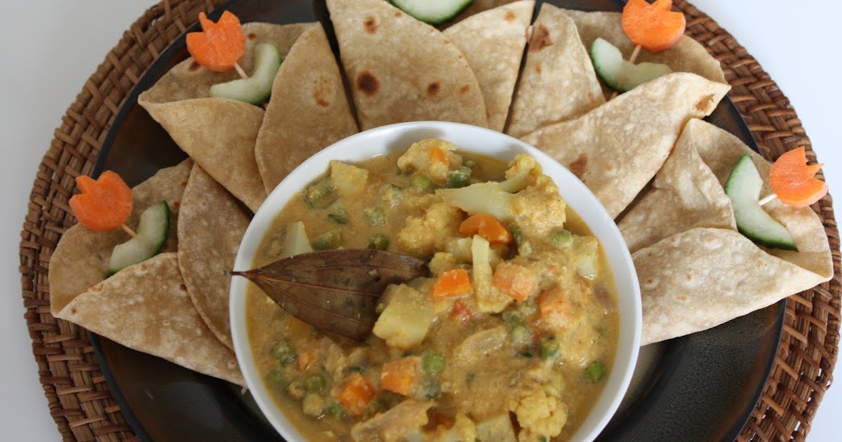 Dishesfrommykitchen: RESTAURANT STYLE VEGETABLE KURMA or KORMA (Ver -I)