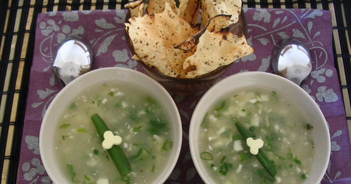 Dishesfrommykitchen: PANEER SOUP