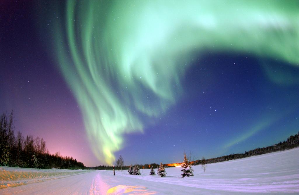 Nice Places in the World: Aurora Borealis