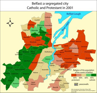 Géographie de la ville en guerre - BLOG: Belfast : temporality of ...