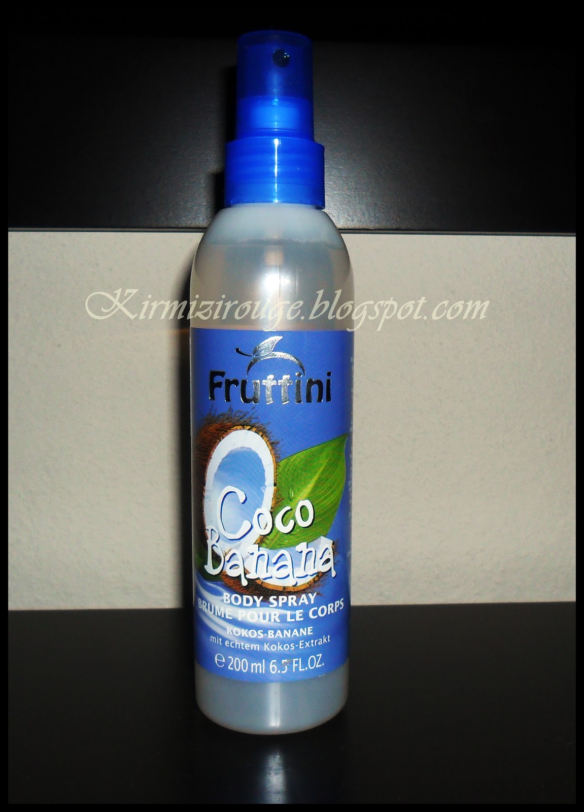 Kırmızı Ruj: Fruttini Coco Banana Body Spray