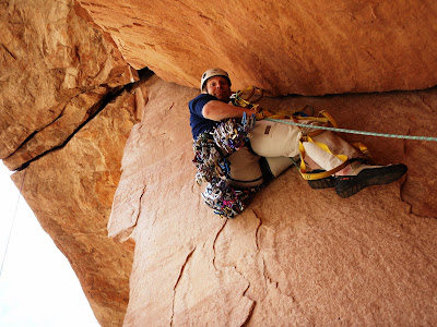The Adventures of Burgess: Climbing Zion: Learning To Aid Climb