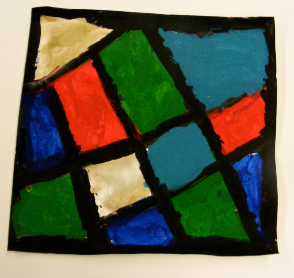 This Little Class of Mine: Stained Glass Windows Kindergarten and 1st Grade