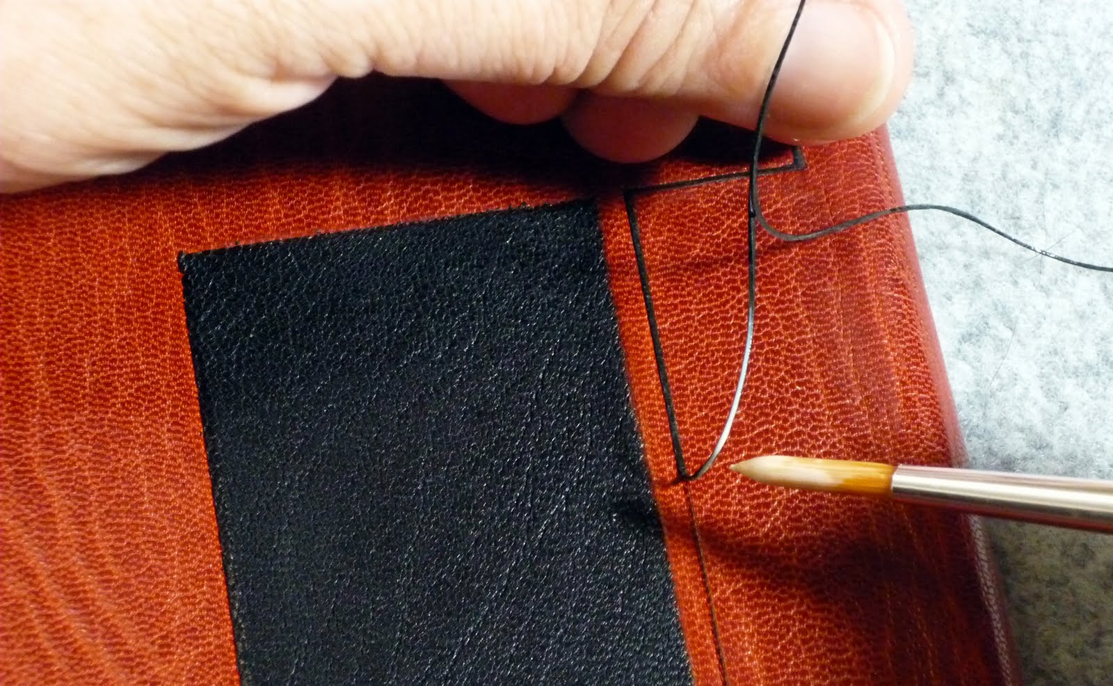 About the Binding: Finishing in Hand Bookbinding