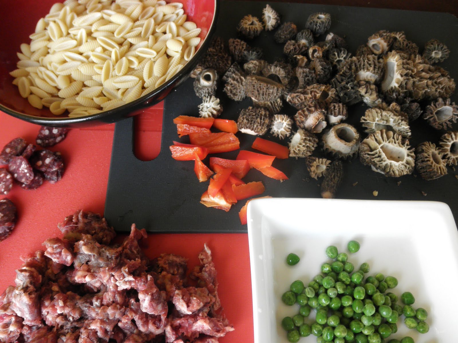 A Middle Aged Trophy Husband's True Tales.: Today's Trophy H Pasta.