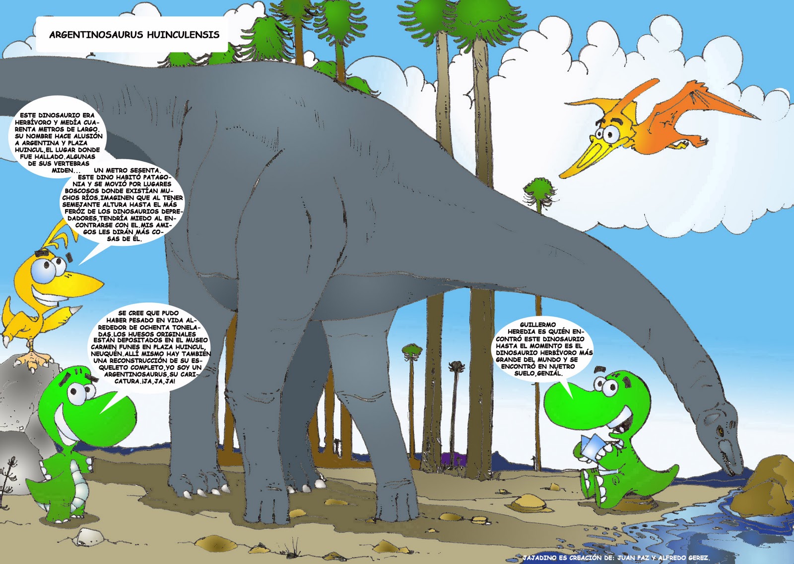 goocomics: Argentinosaurus huinculensis