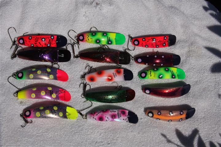 The Rasch Outdoor Chronicles: Hot Lures in Hot Colors! Veteran gets ...