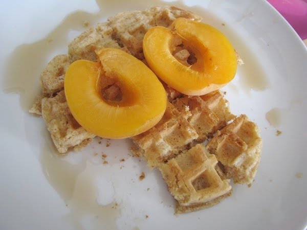 make happy: waffle face