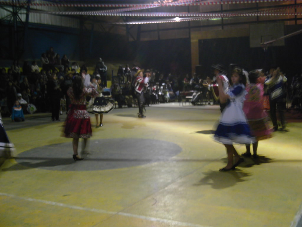 Teaching Adventure In Chile: Cueca Dance Contest - at School
