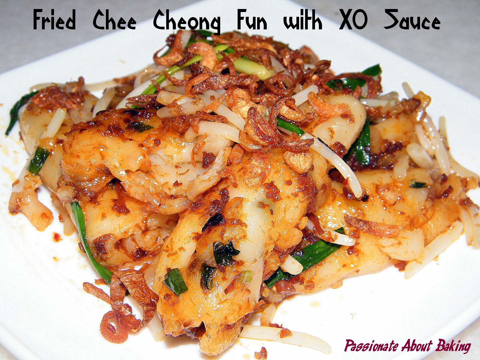 Chee Cheong Fun Workshop | Passionate About Baking