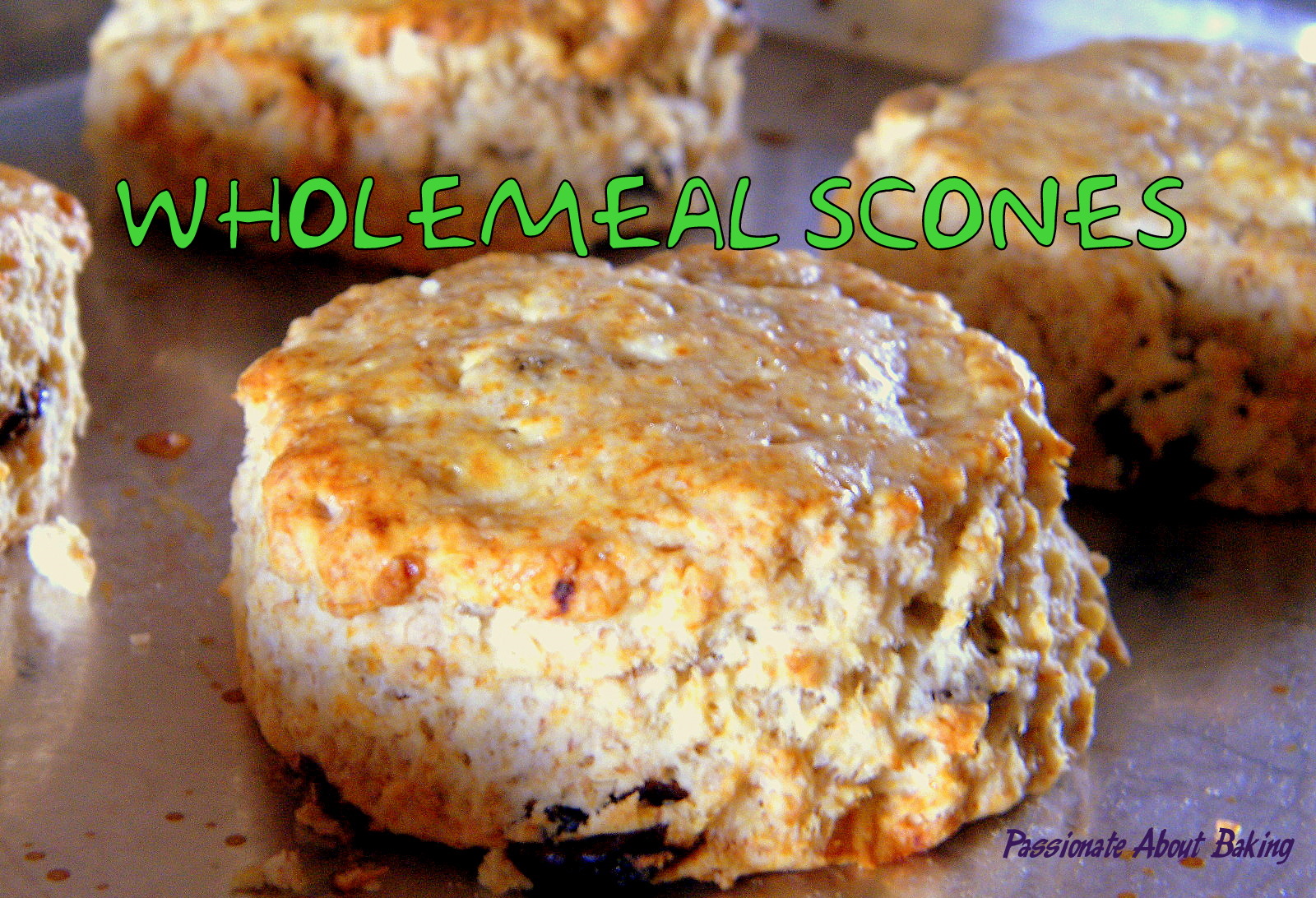 Wholemeal Scones | Passionate About Baking