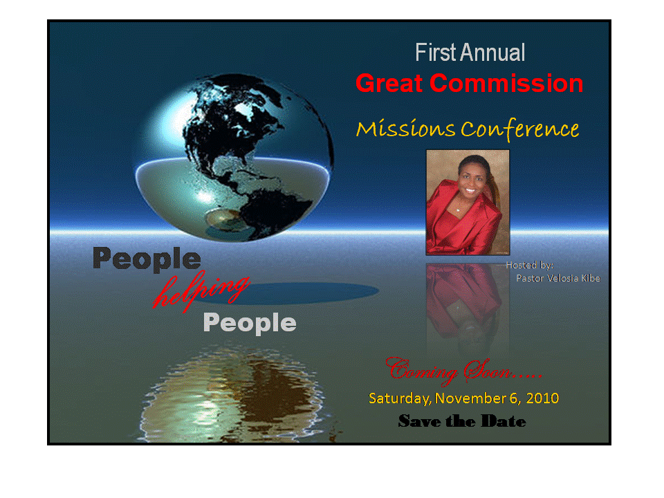 Kingdombuilders' Missions Ministry: Great Commission Mission Conference