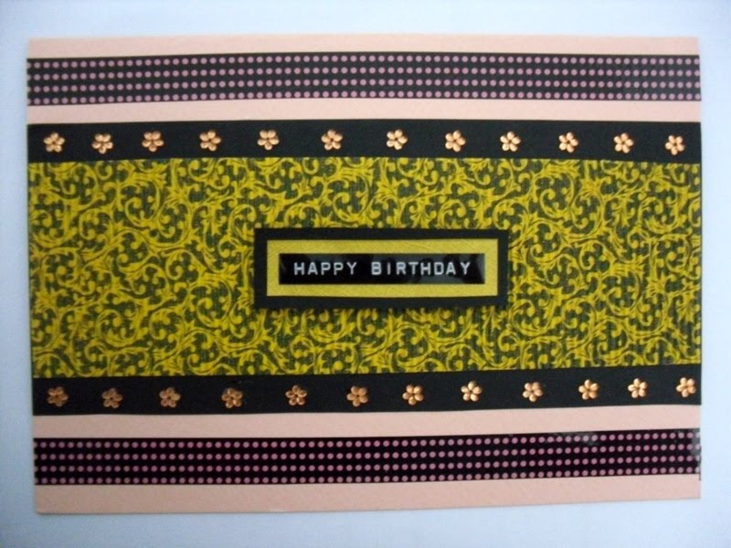 zliah's handmade card: Kad (109) - Happy Birthday- free!