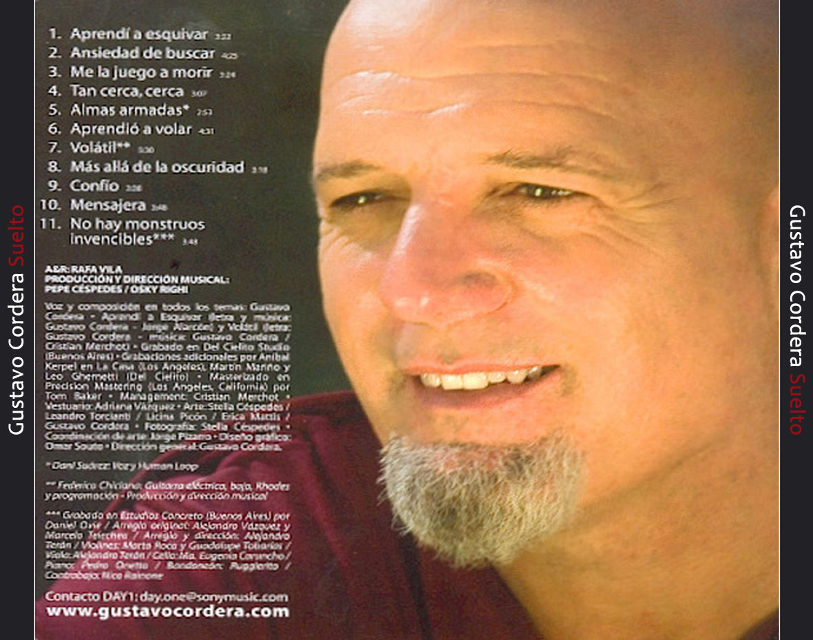 Lanús a Tokio.: Gustavo Cordera se presenta en el Gran Rex.