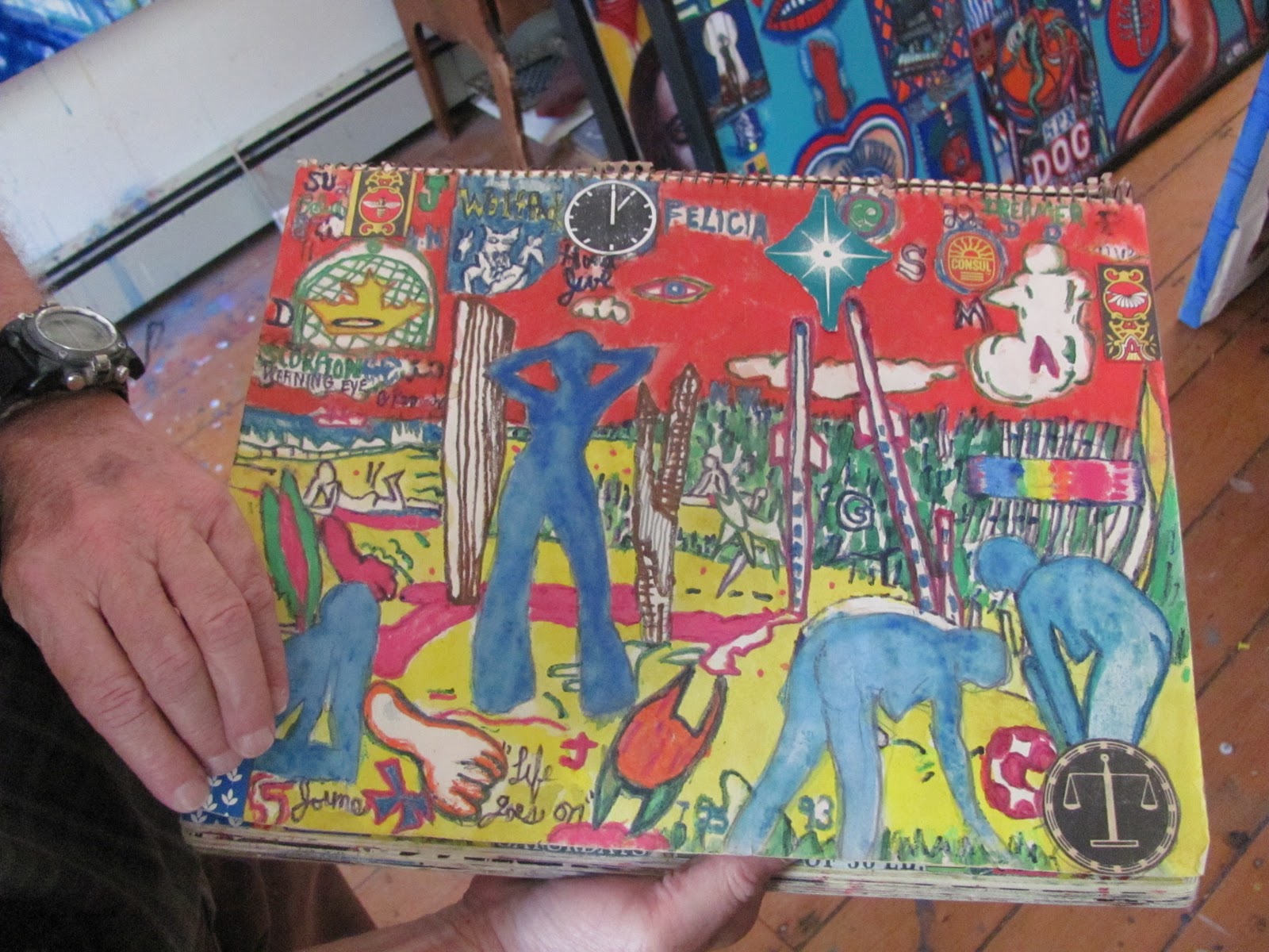 blinnk: David Slater at Islip Art Museum