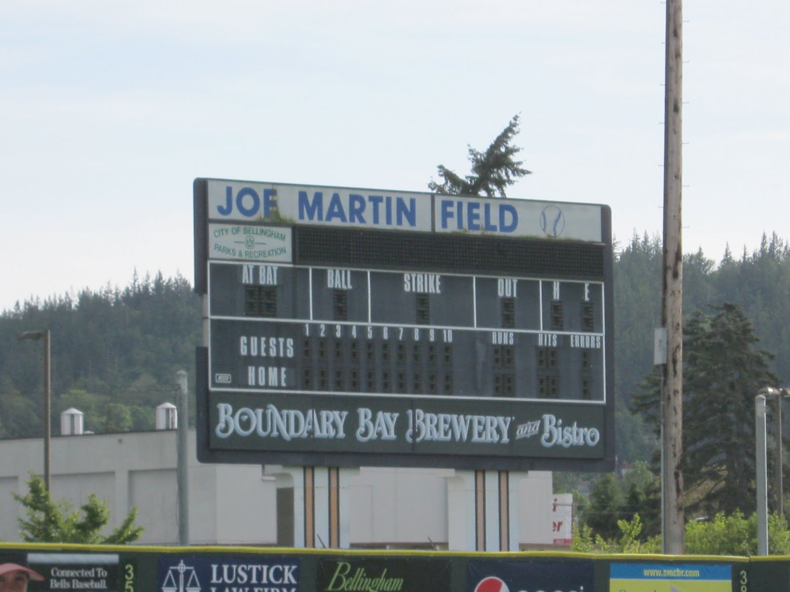 Bells Broadcasting Blog: Joe Martin Field