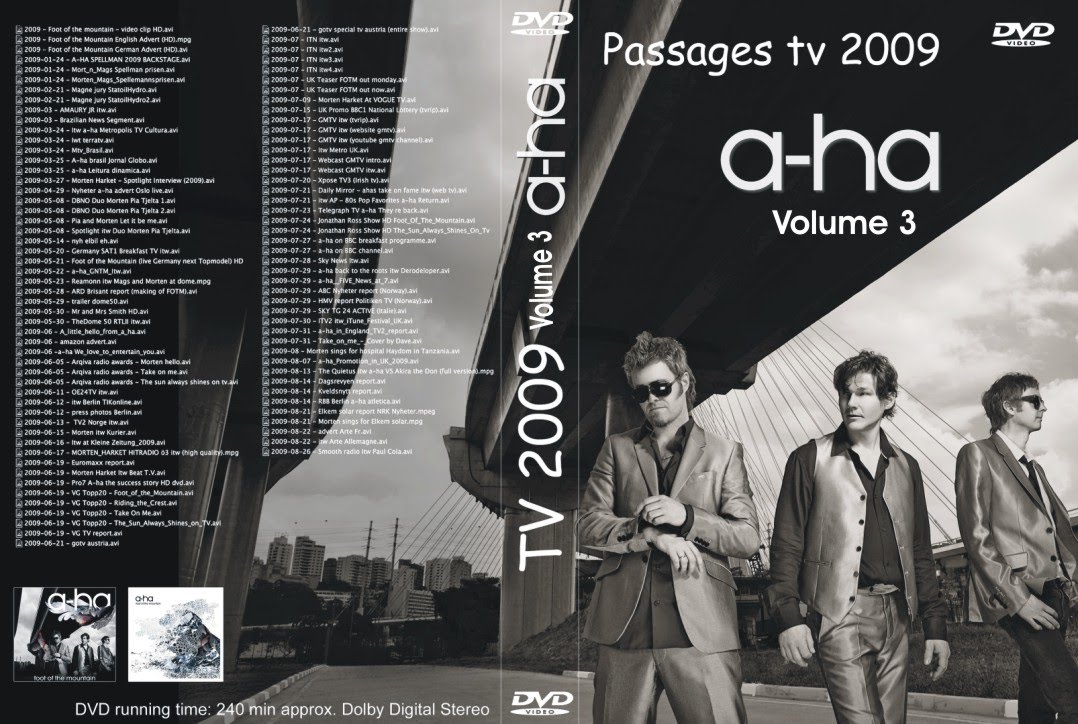 A-ha DVD bootlegs & solo projects