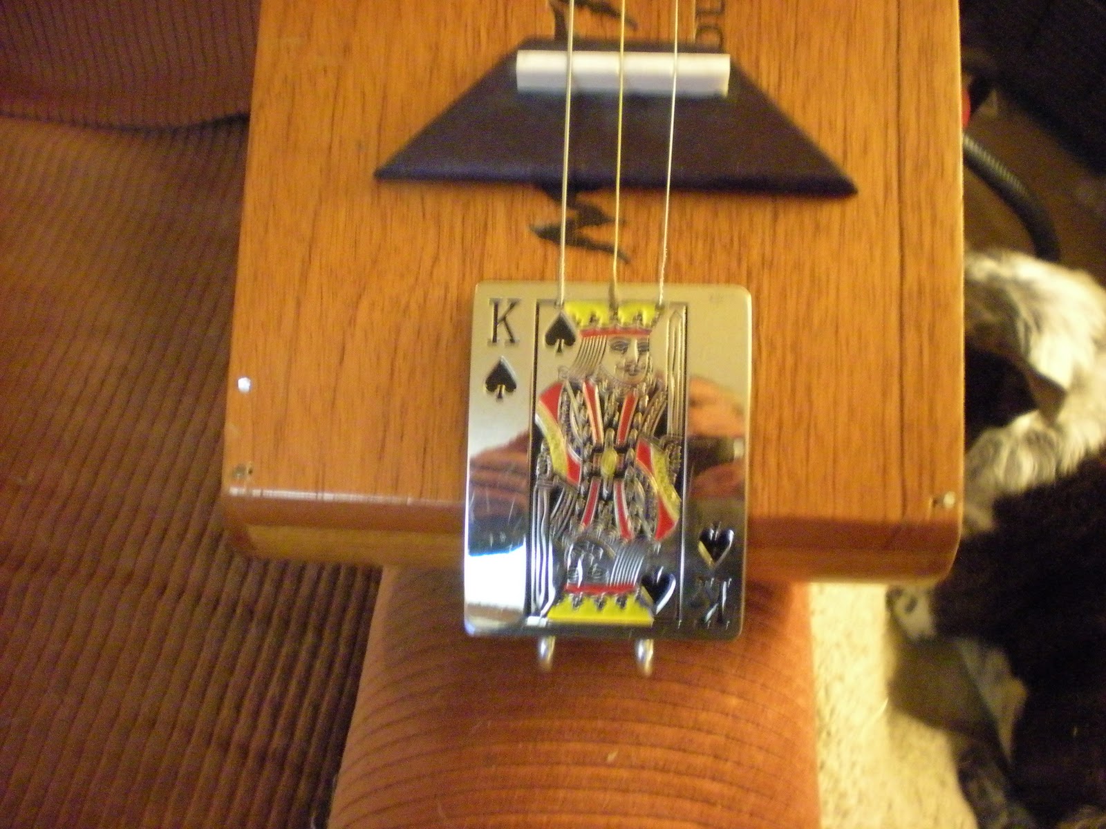 52 Card Pickup: Cigar Box Guitar