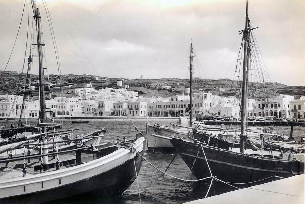 Παλιές φωτογραφίες από τις Κυκλάδες: Μύκονος