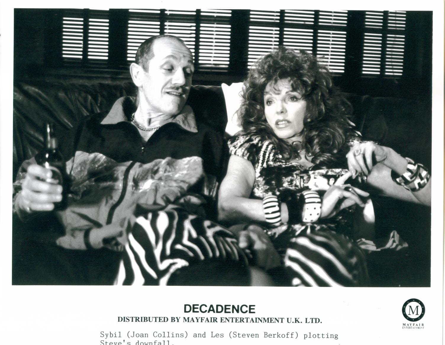LEGENDARY DAME!: FILM FLASHBACK : DECADENCE ... 1994..