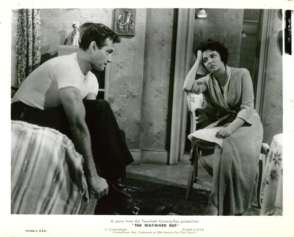 LEGENDARY DAME!: 50'S FOCUS : THE WAYWARD BUS .... 1957 ...