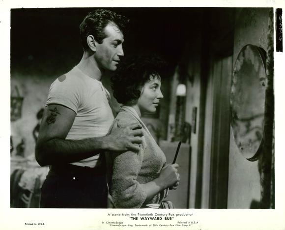 LEGENDARY DAME!: 50'S FOCUS : THE WAYWARD BUS .... 1957 ...