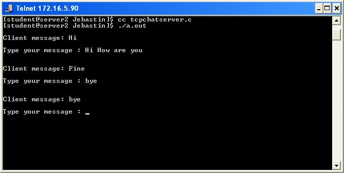 TCP CHAT - Source Code Solutions