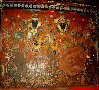 My Travels, My Life: Manganam temple murals