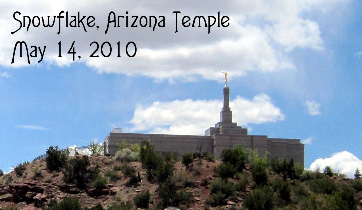 Going to the Temple: Snowflake Arizona Temple
