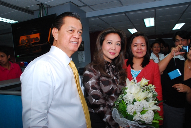 TV Patrol anchors Noli Castro Korina Sanchez and Ging Reyes | ABS-CBNPUSH