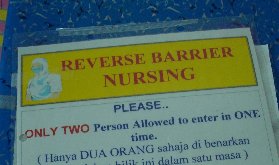The Nightingale's Page: Reverse Barrier Nursing