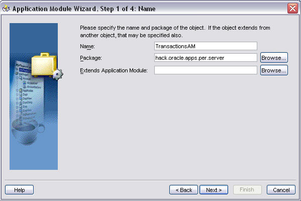 Oracle Applications: Create a custom OAF page inside Oracle Applications