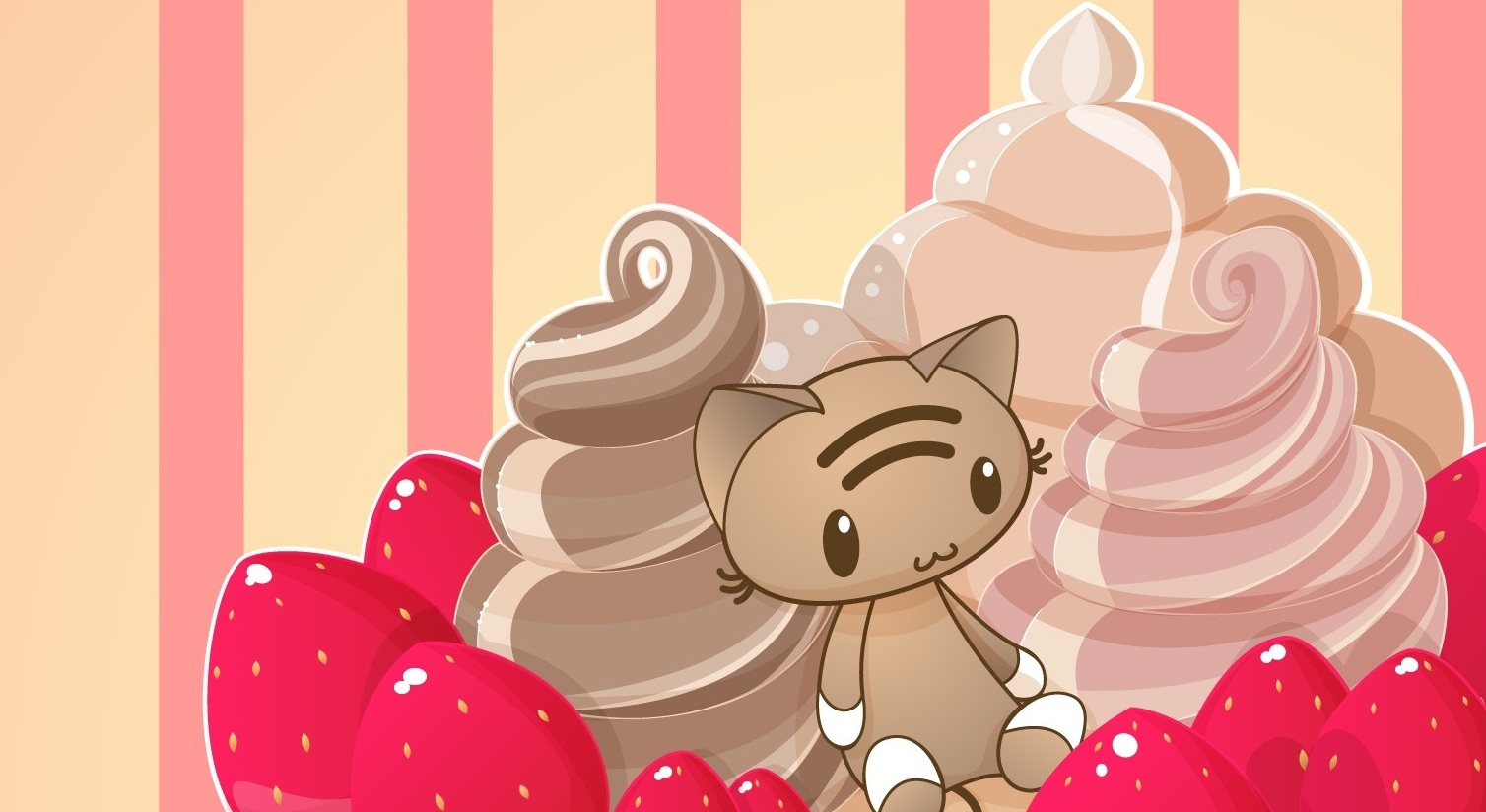 Cute Wallpapers: Cute cats - By Bekyoot