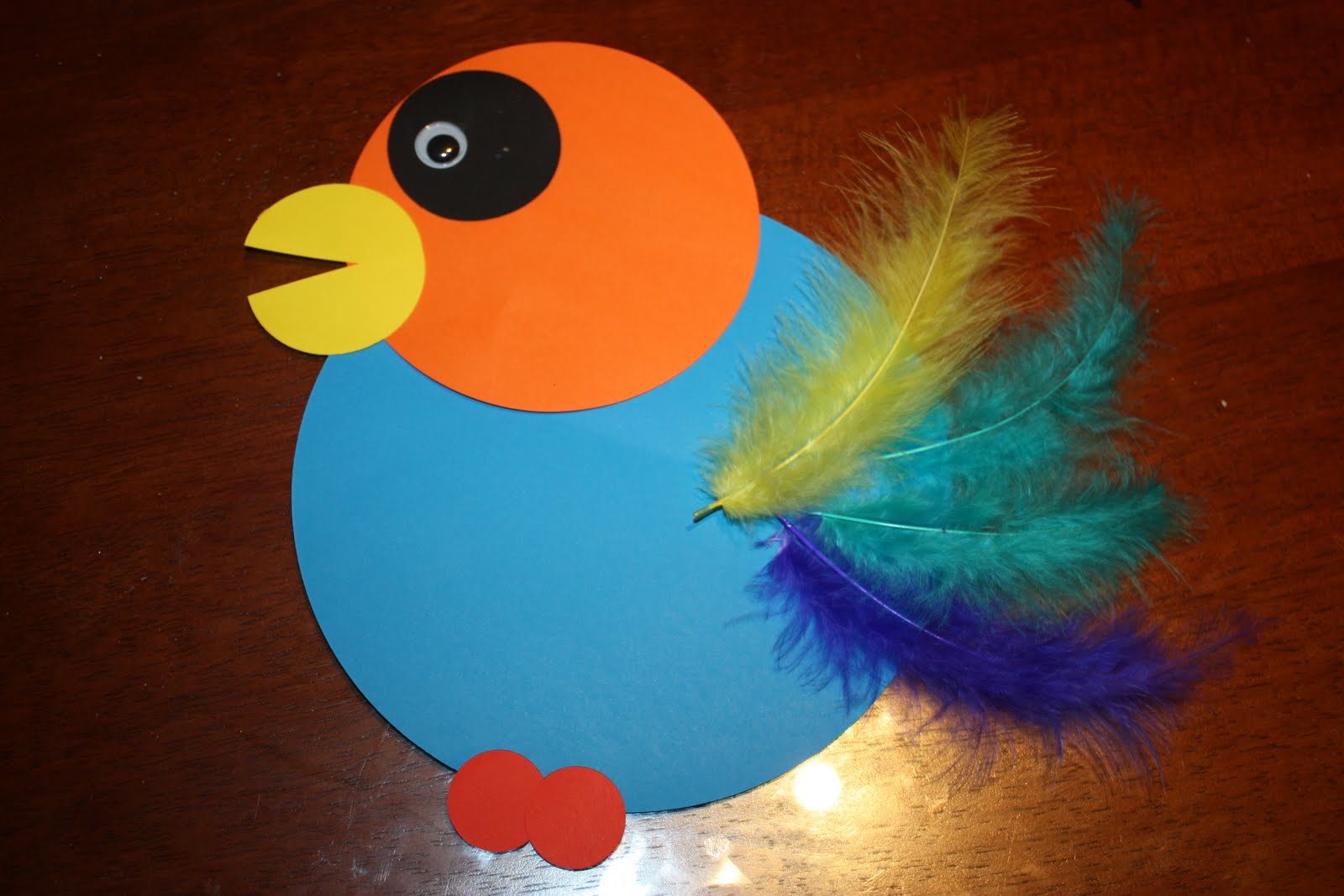 Kids Love Craft: Parrots