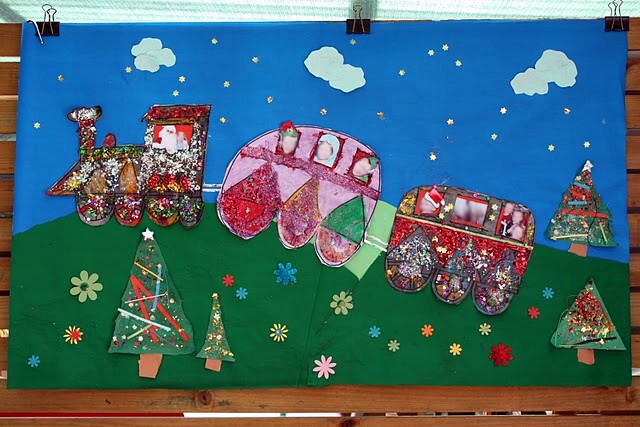 Kids Love Craft: Christmas Craft Ideas: Santa, Stockings, Chrismas ...