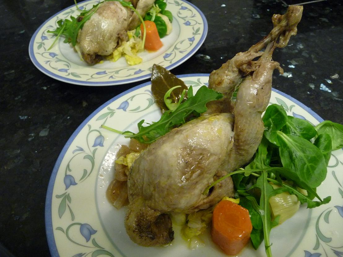 podemos ser Héroes...: Codornices escabechadas