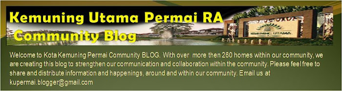 Kemuning Utama Permai RA Community Blog